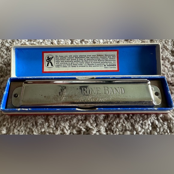 M. Hohner | Other | M Hohner Marine Band No 365 Vintage Harmonica Made ...
